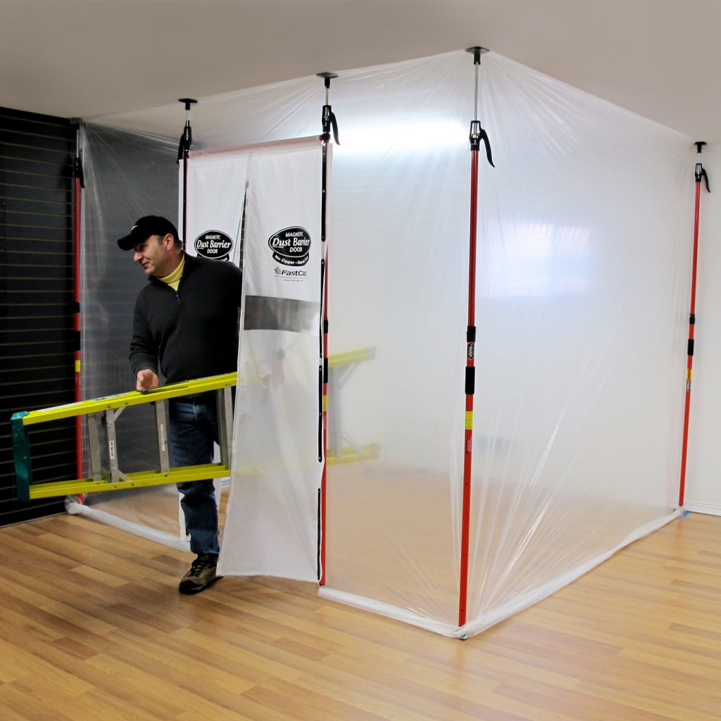 Combo Dust Barrier System & 3rd Hand Jack for Sale | Pro Wood Finishes ...